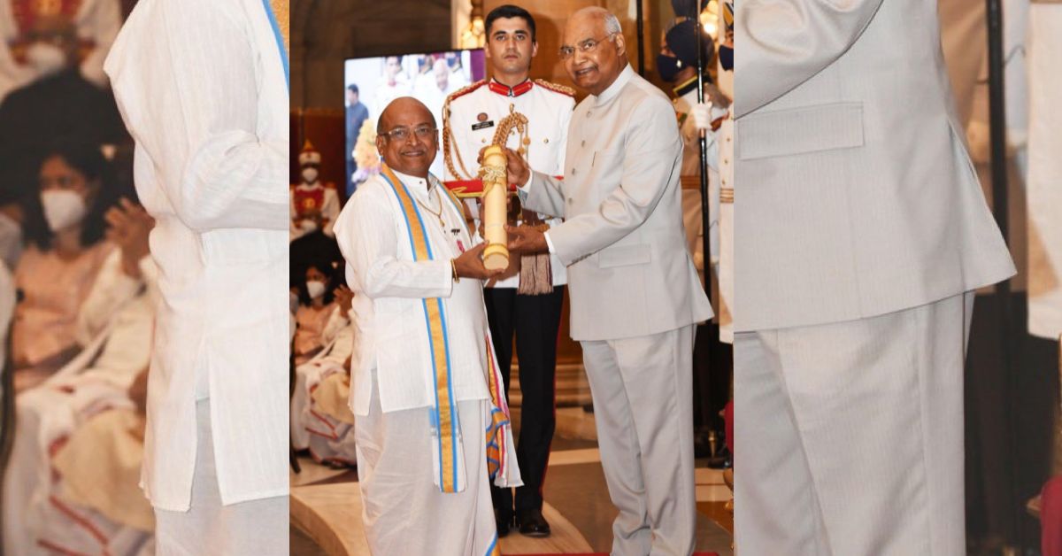 Sri Garikapati Narasimha Rao Awarded with the Padma Shri(2022) - Amit ...